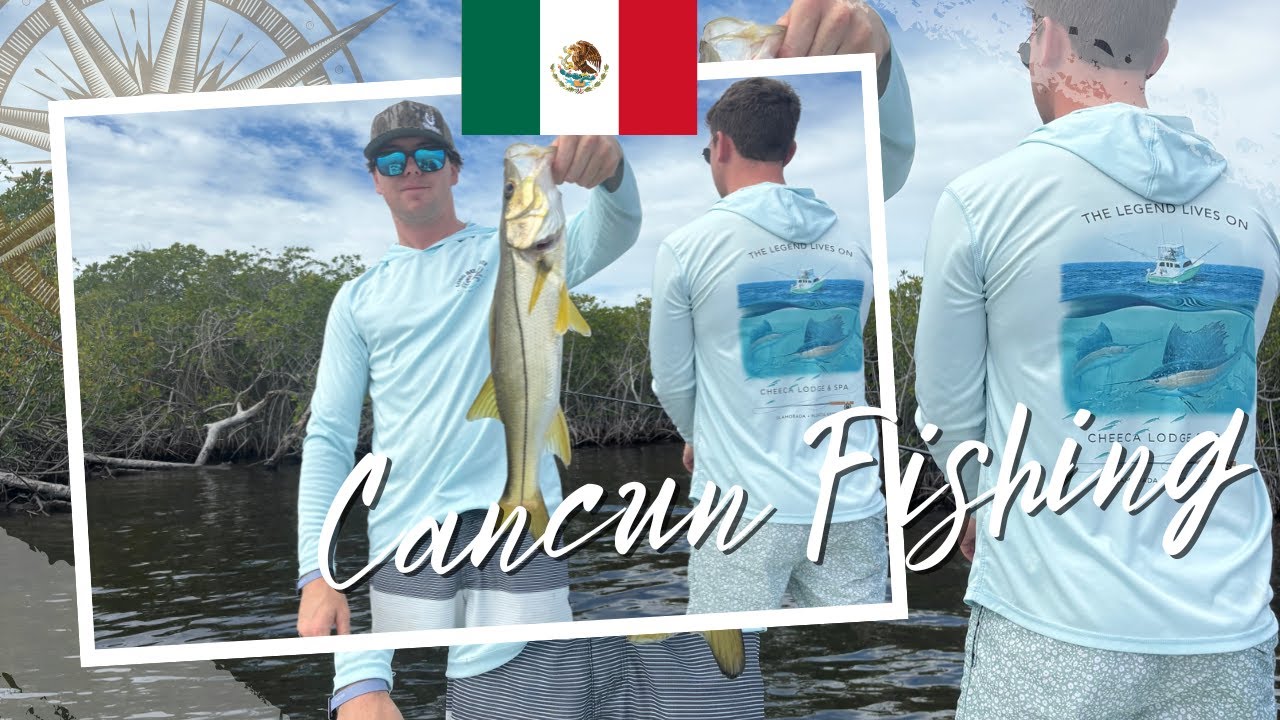 Cancun Inshore Fishing- Light Tackle Charter (Snook, Tarpon, Snapper ...
