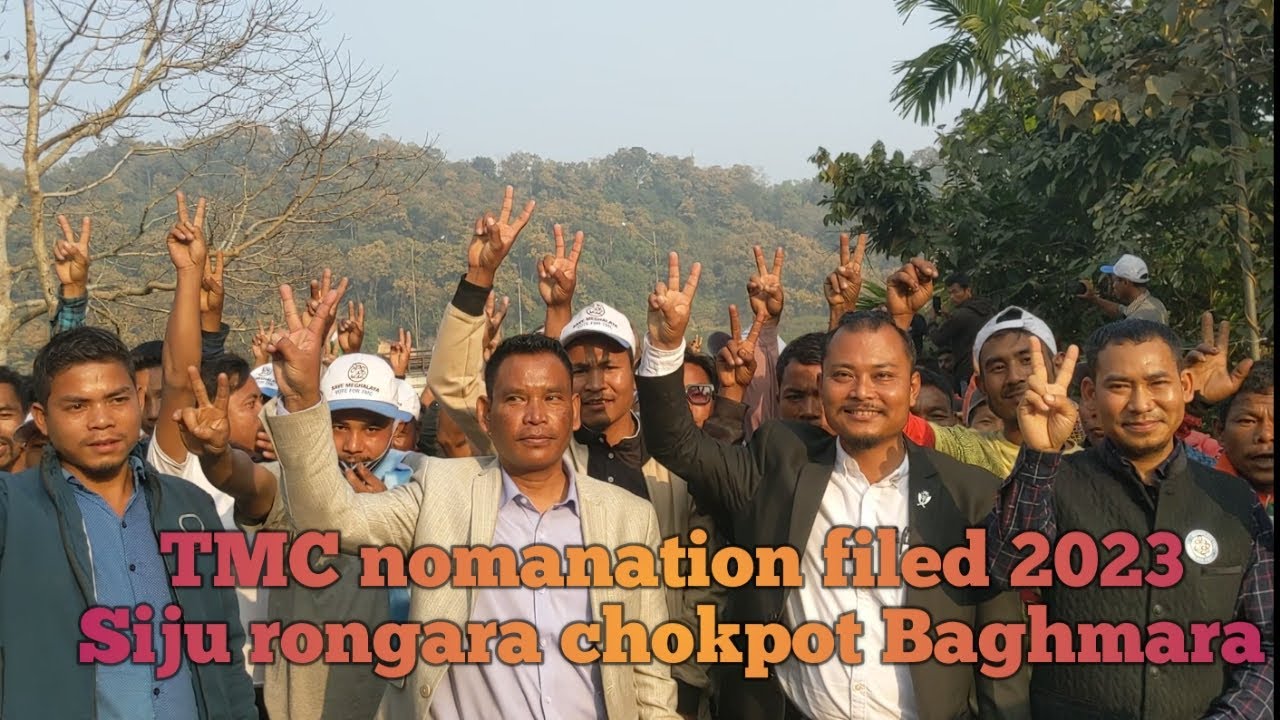 TMC nomanation filed Dr.Rajesh marak Dr.Saljagring marak Shri. Lazarush ...