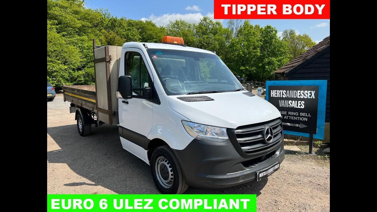 MERCEDES SPRINTER TIPPER - YouTube