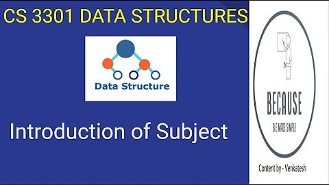 Data Structures ( CS 3301 / CS 8391) - YouTube