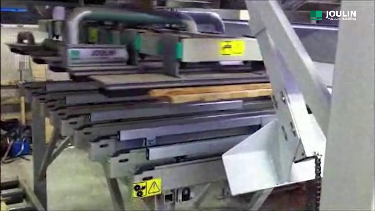 Infeed with sticking on the releasing position - YouTube