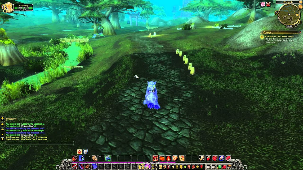CataQuests.com - Who Wards The Greenwarden (Alliance) - YouTube