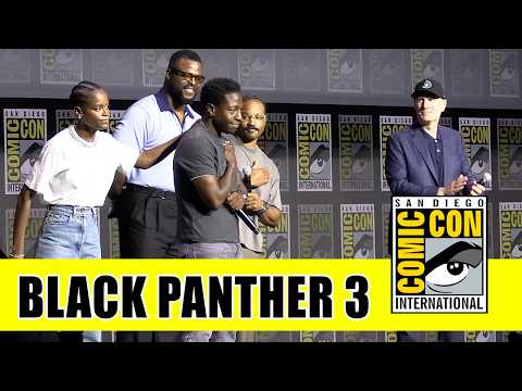 BLACK PANTHER 3 | Comic Con 2026 Panel (Winston Duke, Letitia Wright, Ryan Coogler, David Jonsson)