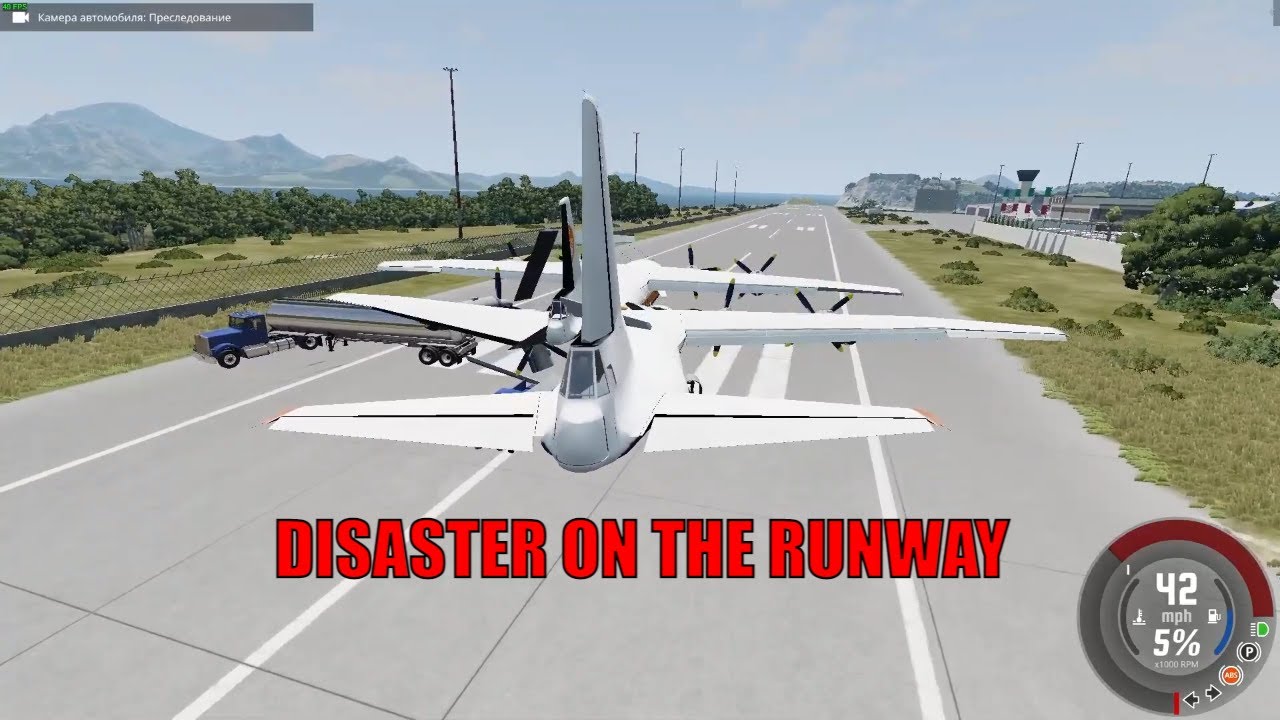 Airplane Crashes #2 - BeamNG DRIVE | ANTONOV AN-12B - YouTube