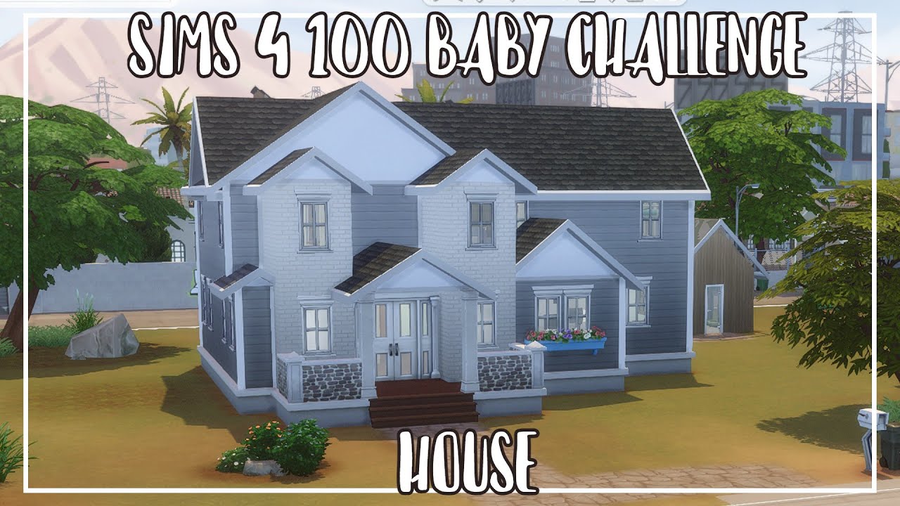 100 Baby Challenge House - YouTube