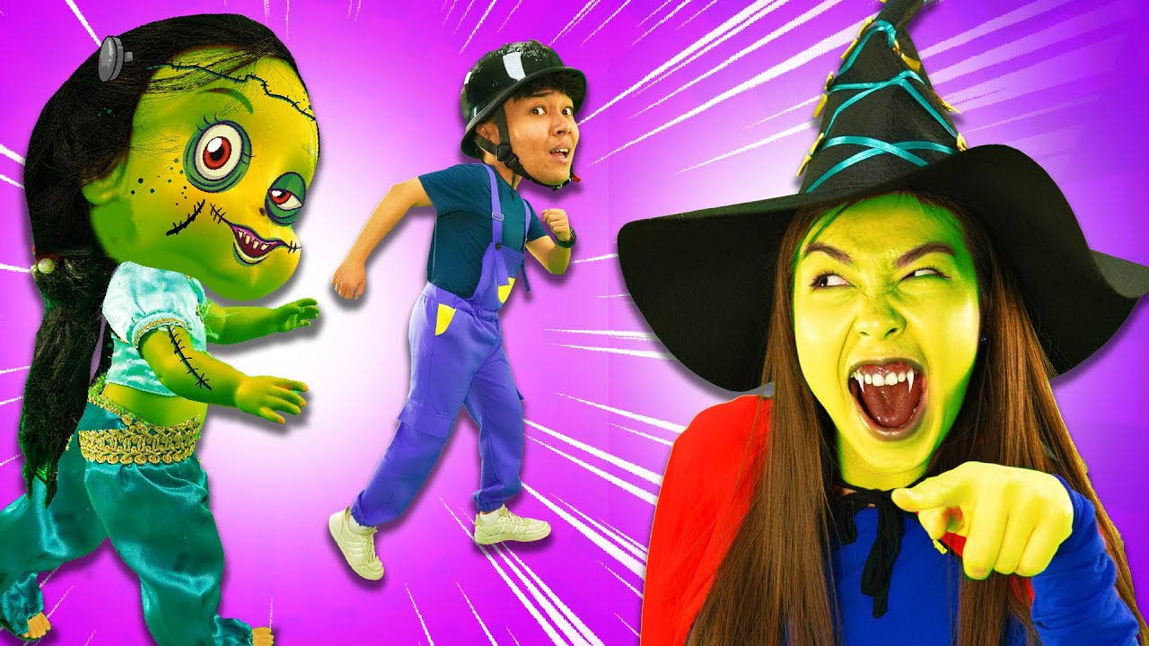 La Canción De La Bruja | Canciones De Halloween | Hokie Pokie Canciones ...