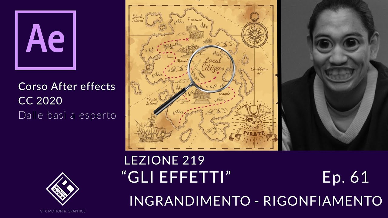 Lezione 219 - Gli Effetti Ep.61 - Ingrandisci , Rigonfiamento - Corso ...
