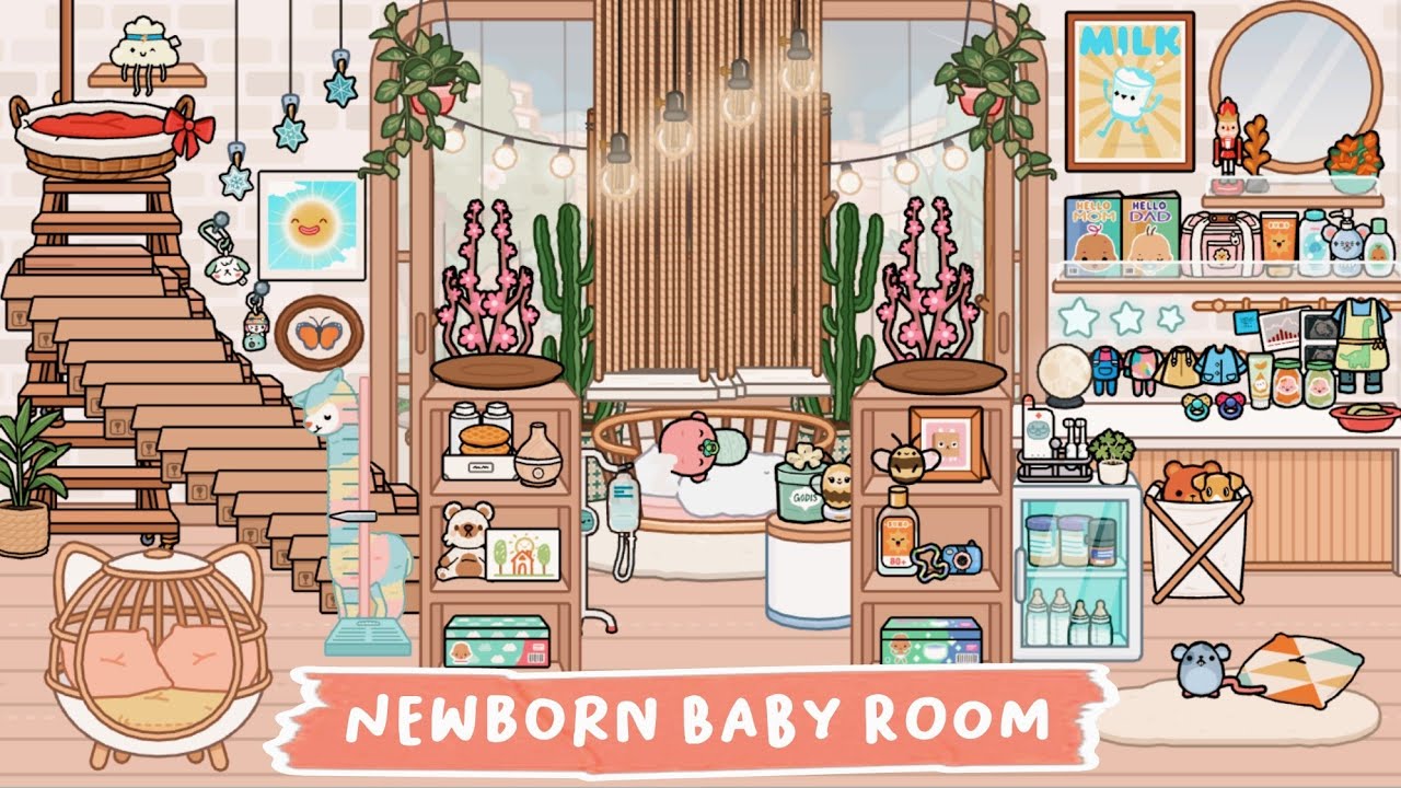 Toca Life World : NEW BIG AESTHETIC NEWBORN BABY ROOM DESIGN MAKEOVER🍑🌿 ... Toca Life World : NEW BIG AESTHETIC NEWBORN BABY ROOM DESIGN MAKEOVER🍑🌿 ...