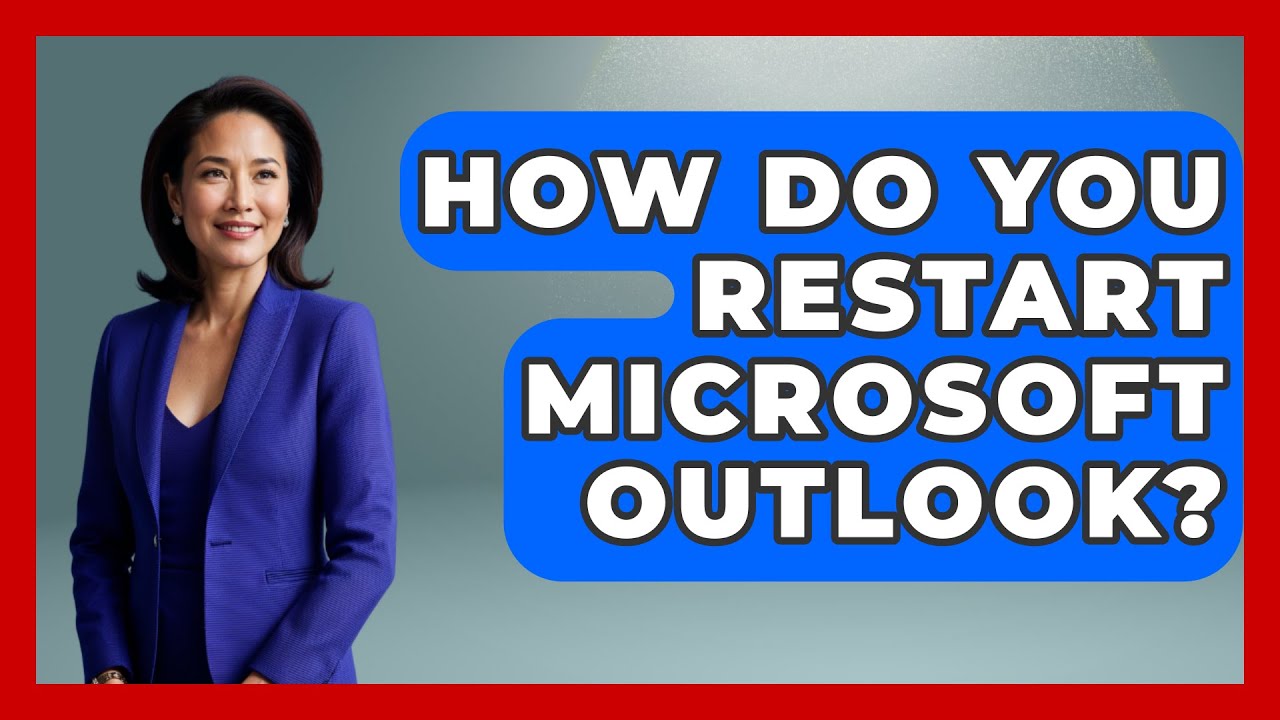 How Do You Restart Microsoft Outlook? - TheEmailToolbox.com - YouTube