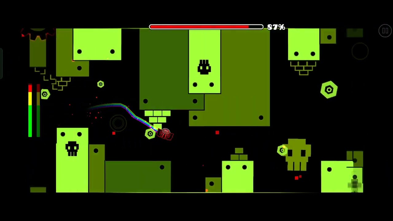 the most easy level retray |all coins| Geometry dash - YouTube