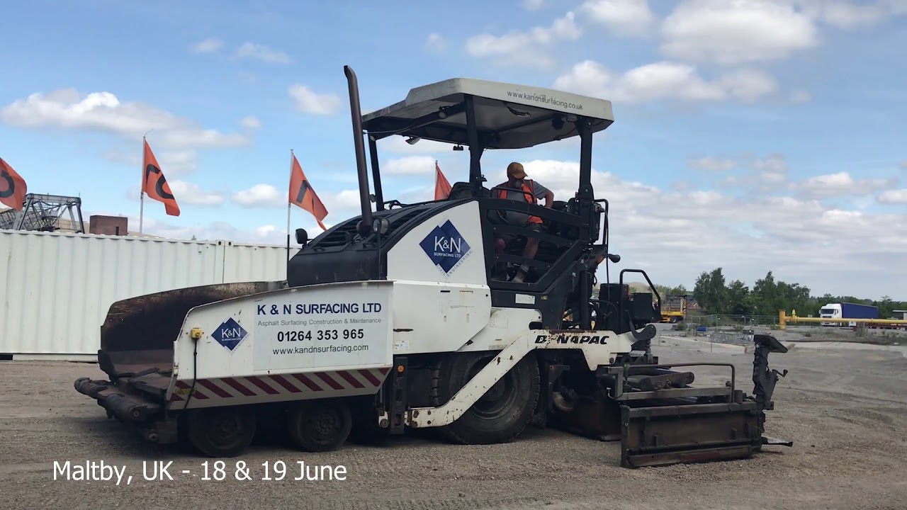 Lot 328 - 2012 Dynapac SD2500WS Pneumatic Asphalt Paver (SN: 00961 ...