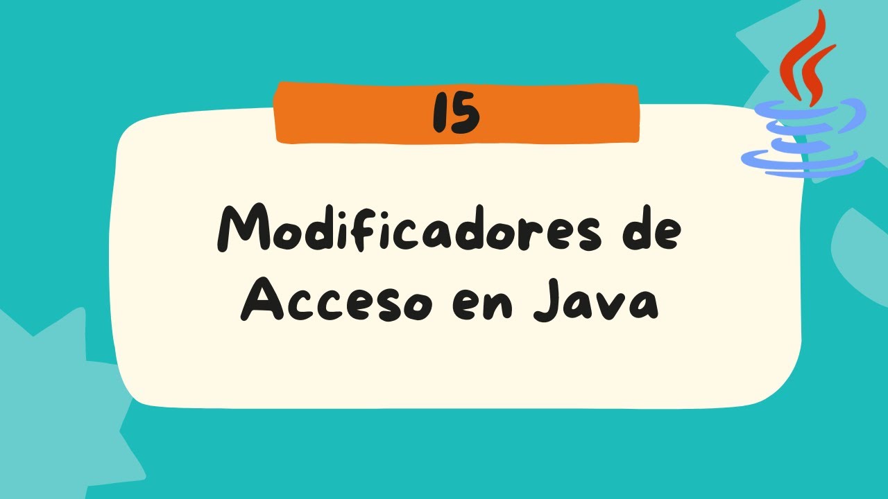 15 - Modificadores de Acceso en Java - YouTube