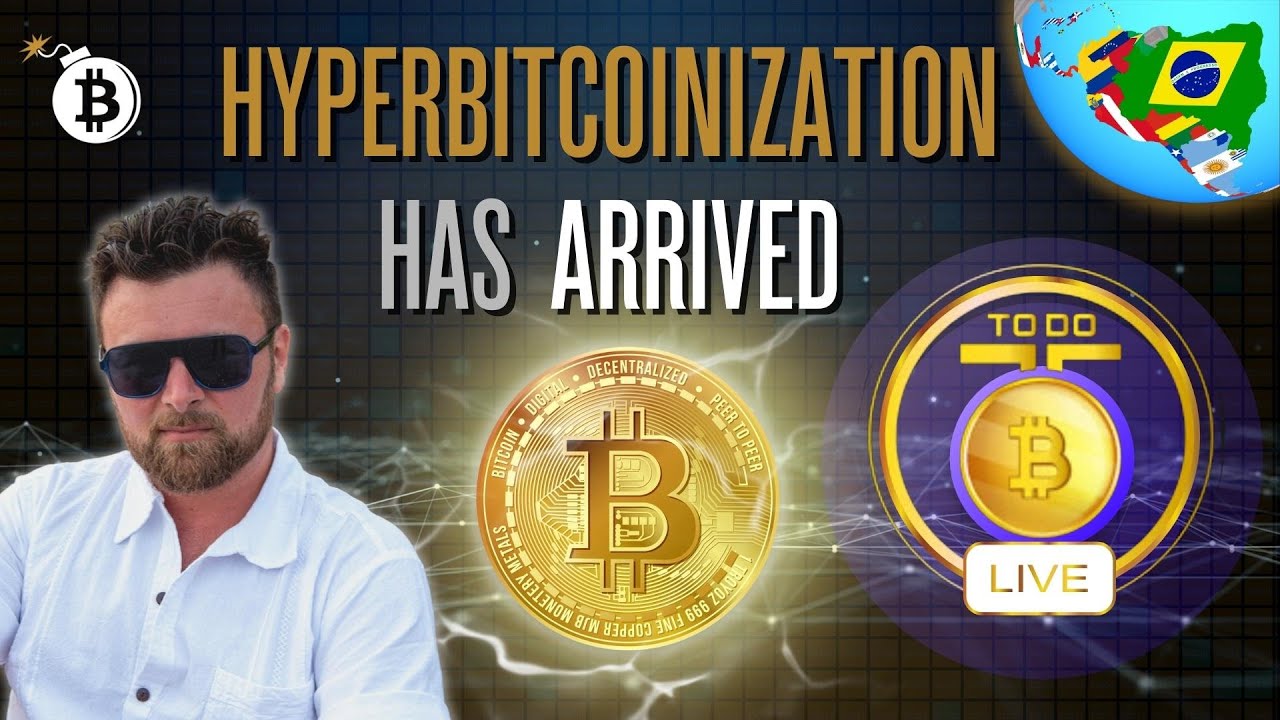 Hyperbitcoinization Has Arrived! Rafael LaVerde LIVE on Todo Bitcoin - YouTube
