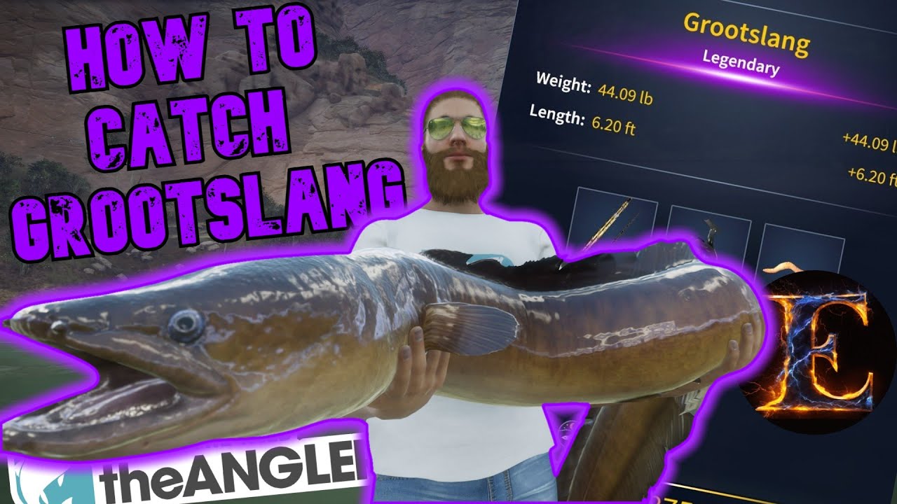 How to catch the new MASSIVE LEGENDARY EEL GROOTSLANG | The Angler ...