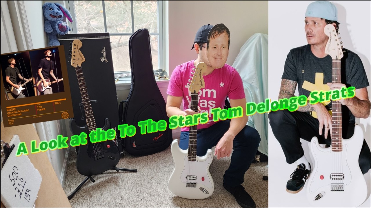 2024 Limited Edition To The Stars Tom Delonge Yeti Stratocaster White ...