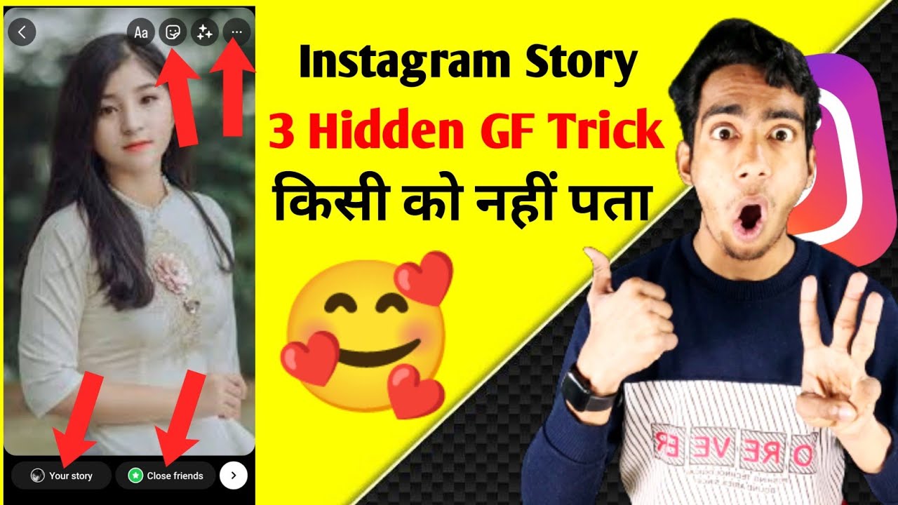 Instagram Story 3 Hidden GF Trick | Instagram Story Hidden Tags Viewer ...