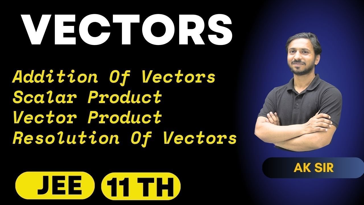 Vectors Physics Class 11th | Vector | Scalar Product Of Two Vectors ...
