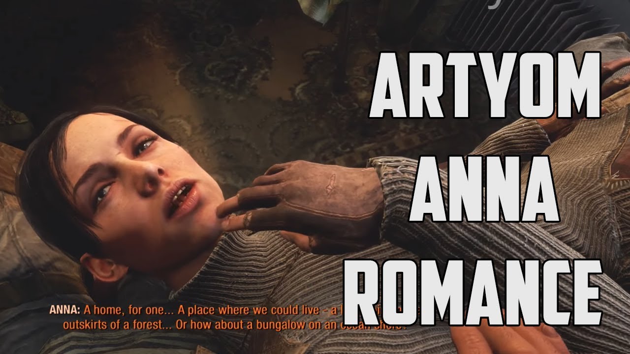 Metro Exodus - Anna and Artyom Romance | Love Romantic Scene - YouTube