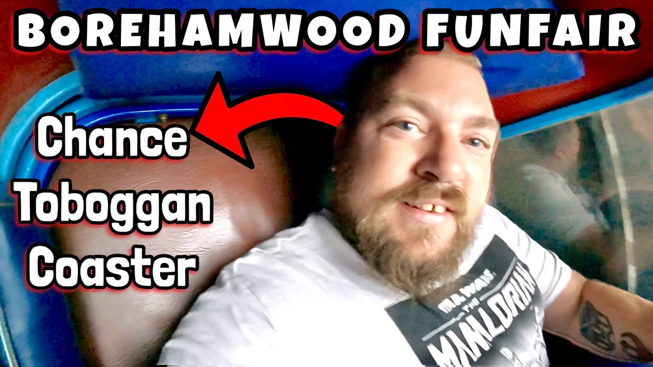 BOREHAMWOOD FUNFAIR! - Chance Toboggan Coaster - Vlog June 2023 - YouTube