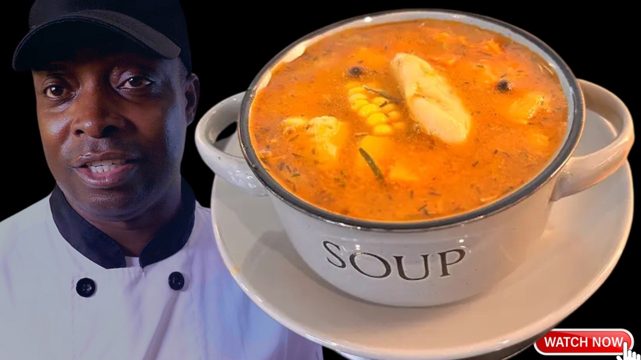 Chicken Soup Cold and Flu, Fever Cough! Chef Ricardo Tips! - YouTube