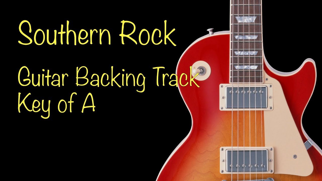 Southern Rock Guitar Backing Track, Key of A - YouTube