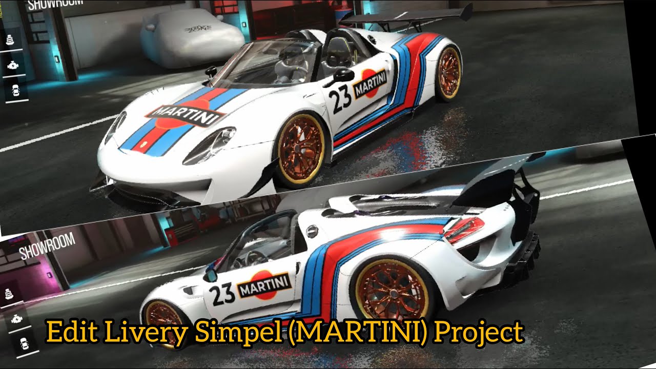 Edit Livery Simpel (MARTINI) Project - YouTube