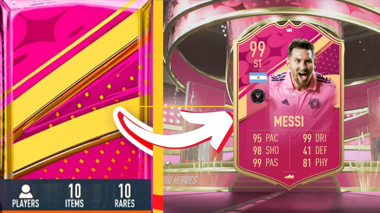 OMG 99 MESSI - FIFA 23 ULTIMATE TEAM #futties #messi - YouTube