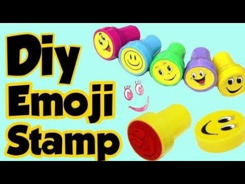 Homemade stamp || how to make stamp at home | how to make stamp at home ...