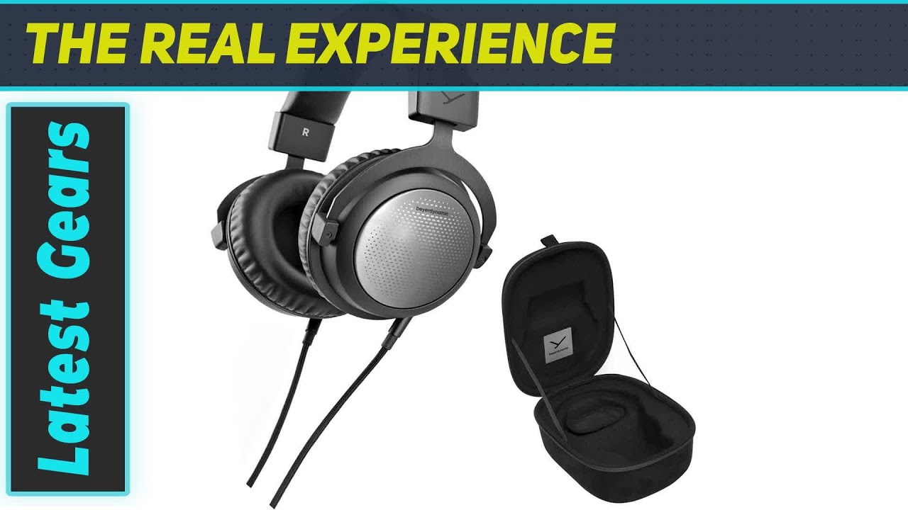 Beyerdynamic T1 3rd Gen High-End Tesla Open-Back Headphones Bundle ...