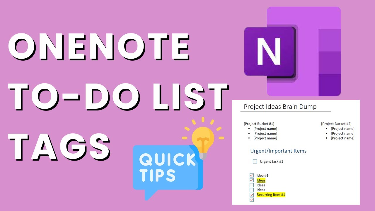 How To Use OneNote Tags Tutorial Get Organized At Work With This how-to-use-onenote-tags-tutorial-get-organized-at-work-with-this