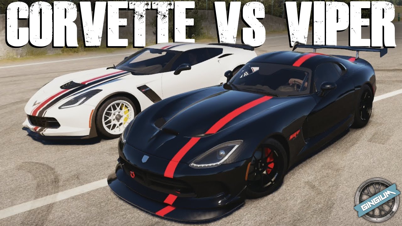 RIVALS BATTLE || 2015 Corvette Z06 - VS - 2013 Viper GTS || Forza ...
