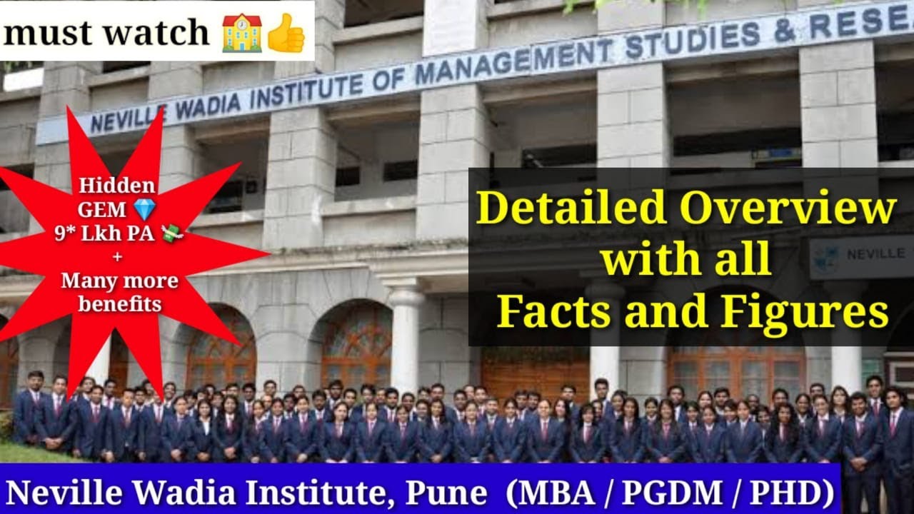 Neville Wadia Institute of Management Studies Pune | MBA PGDM PHD ...