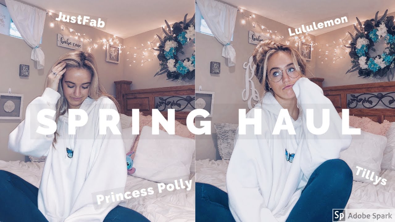 SPRING TRY ON HAUL 2020!! - YouTube