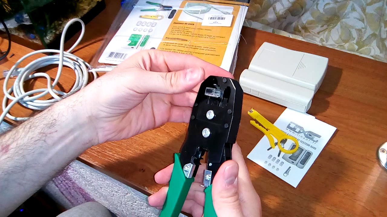 Network Cable Tool Kit - YouTube