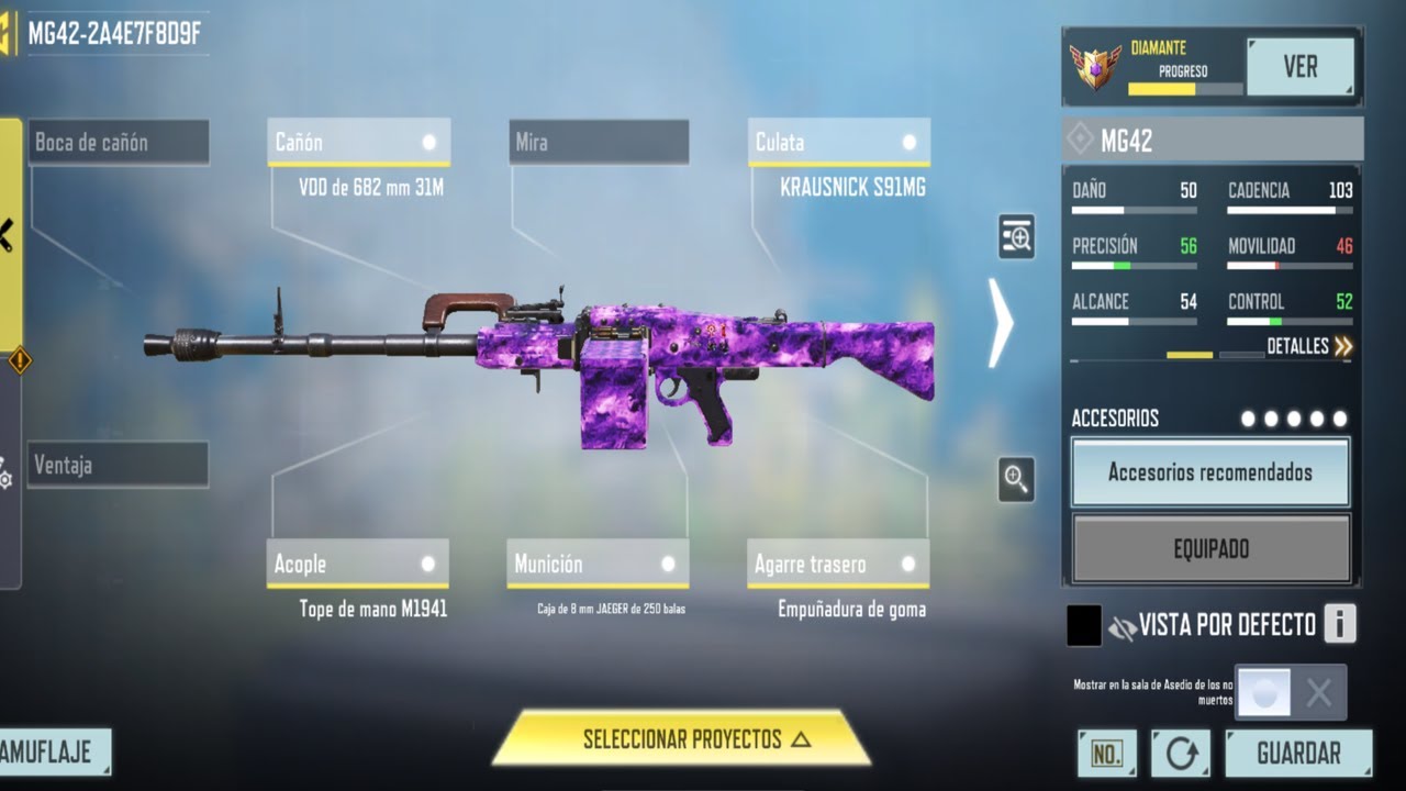 ZOMBIS MODO CLÁSICO: EXTREMO CON MG42 | COD MOBILE - YouTube