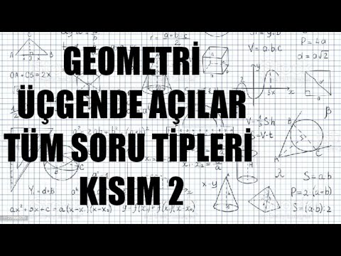 KPSS - GEOMETRİ - Üçgende Açılar Soru Çözümü 2.Kısım