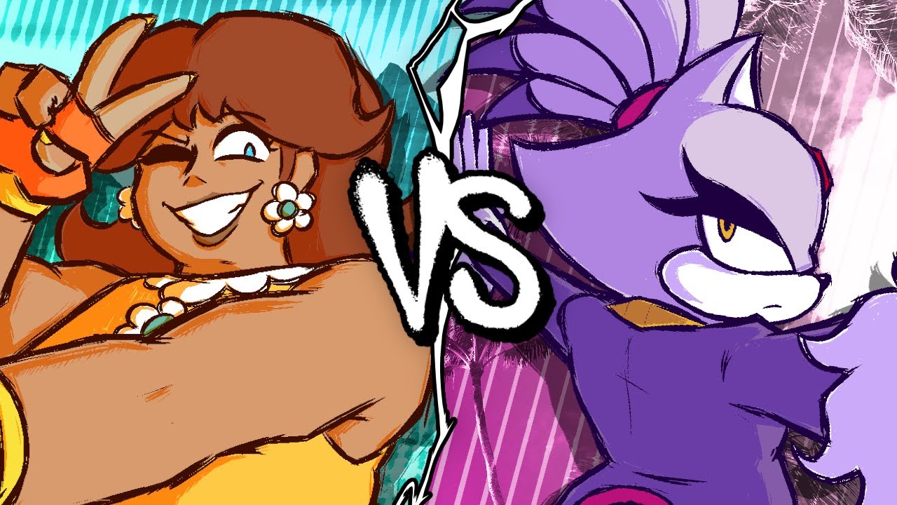 Princess Daisy VS. Blaze the Cat [Blossoming Flame] | Versus Trailer ...