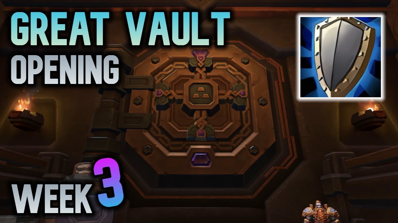 FINALLY 4-Set & Myth Trinket WOW | Vault Opening - Week 3 - YouTube