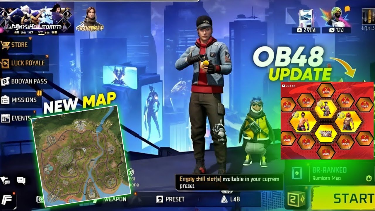 Ob 48 Update Free Fire l Free Fire New Event l Ff New Event l Free Fire ...