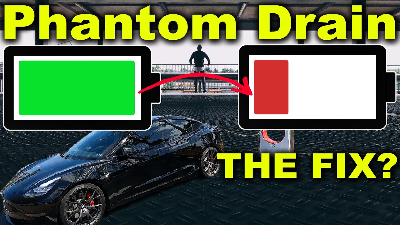 Tesla Model 3 Phantom Drain - On Vacation - YouTube