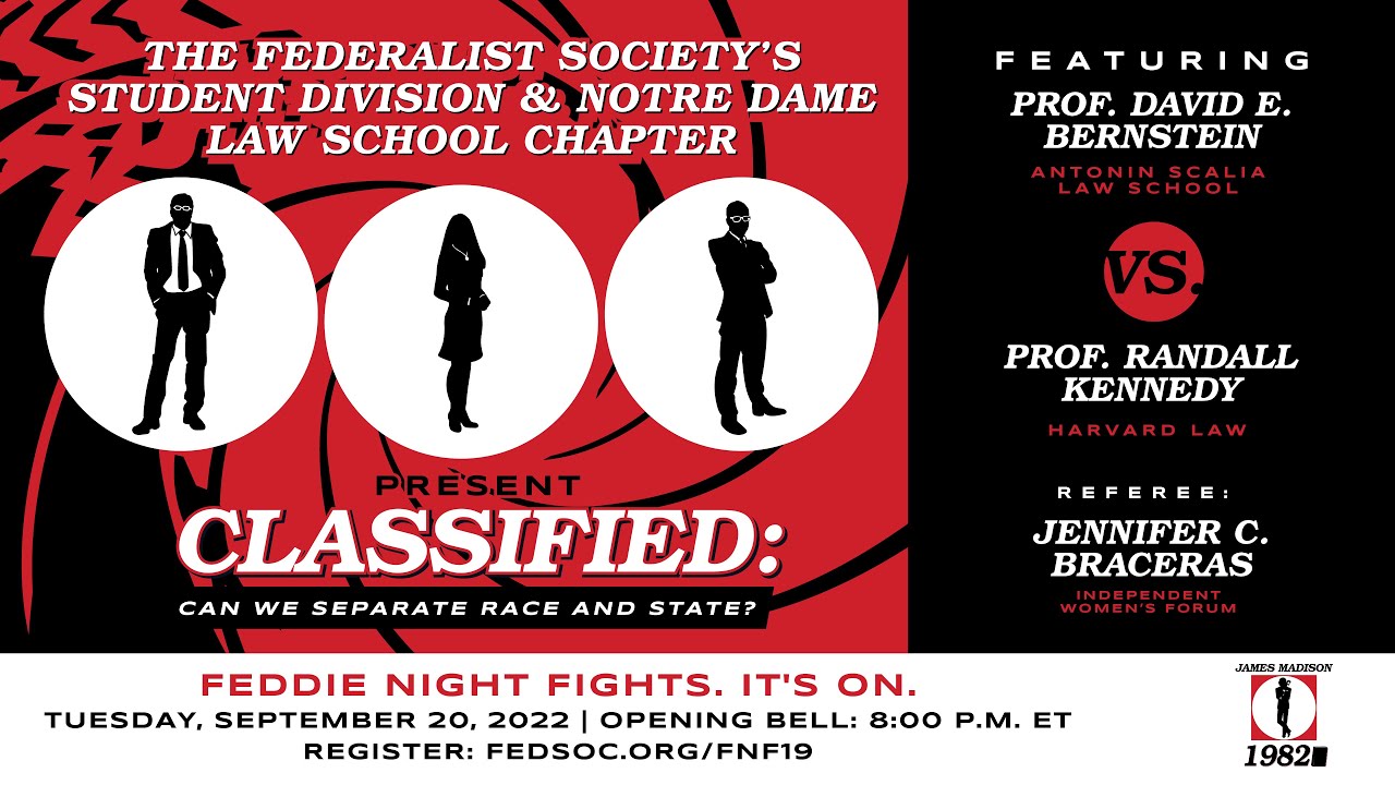 Feddie Night Fights: Classified: Can We Separate Race and State? [PROMO ...