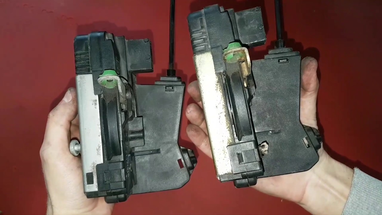 Opel Astra G - wymiana zamka w drzwiach - YouTube