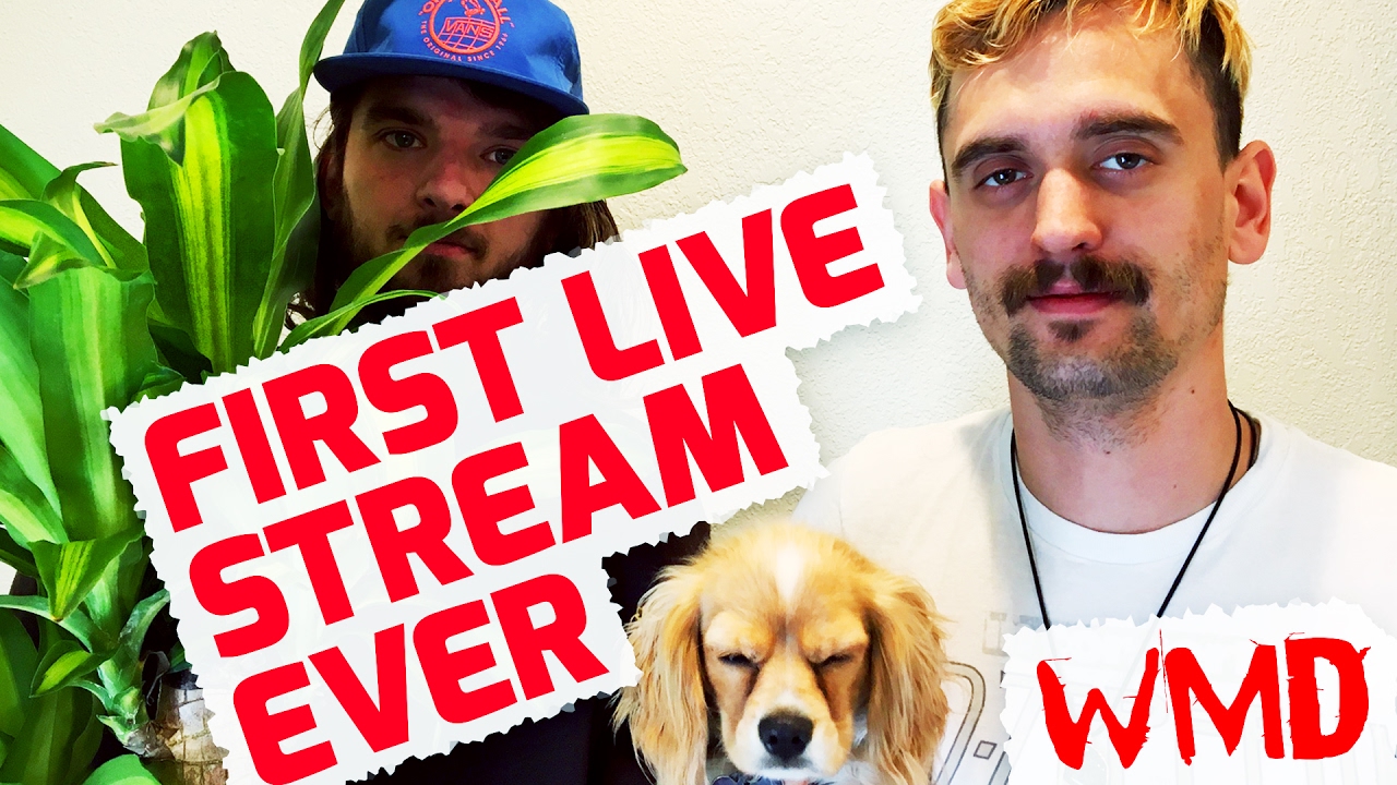 WMD FIRST LIVE STREAM EVER - YouTube