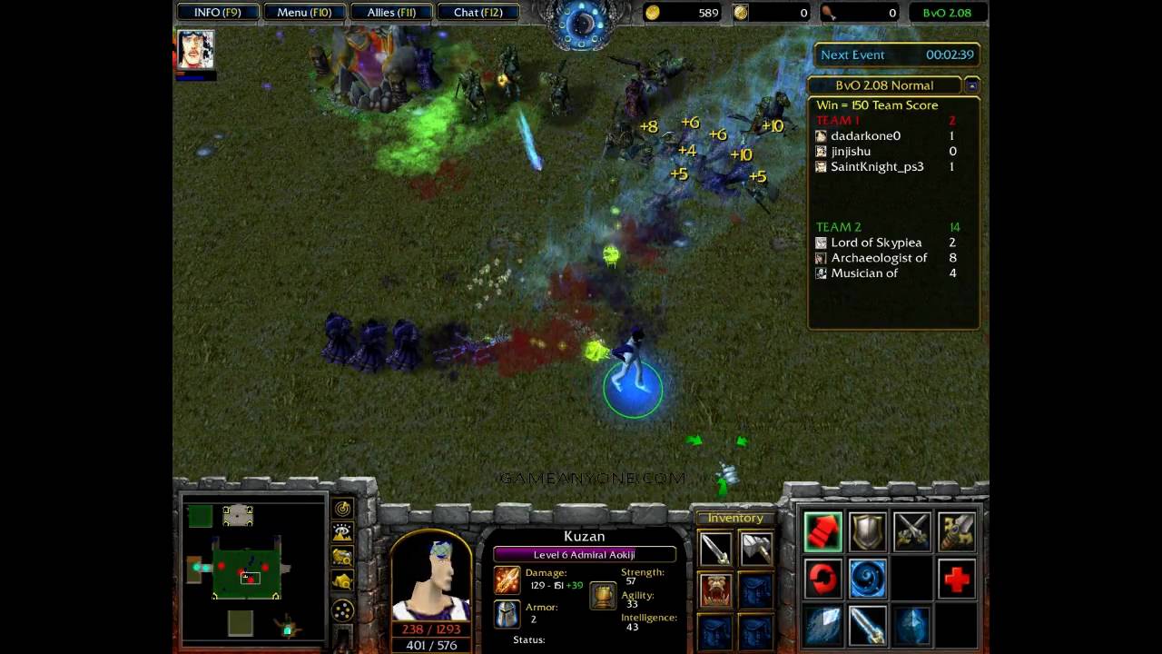 Warcraft III Mod: Bleach v. Onepiece Take 1 Pt. 2o2 - YouTube