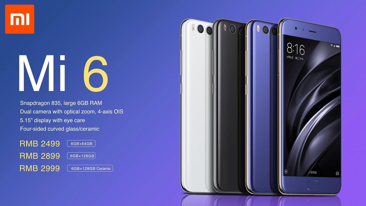 Xiaomi Mi 6 Blue - Unboxing & First Look! - YouTube