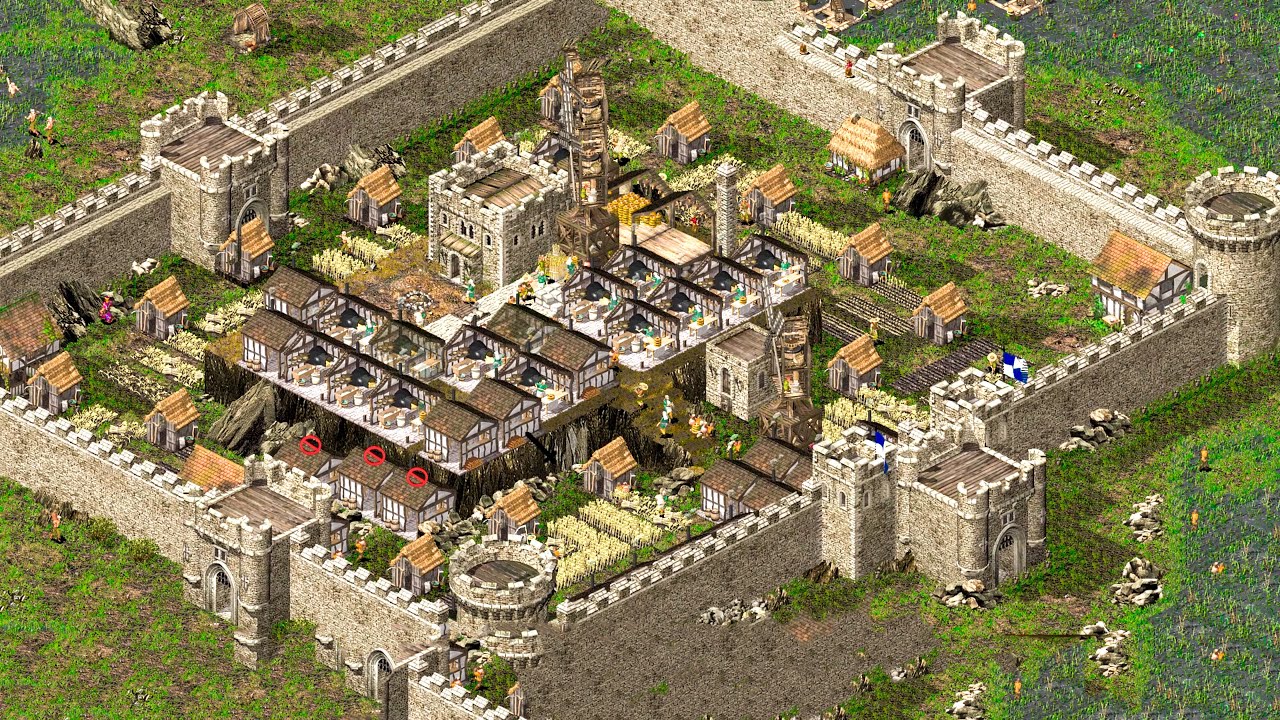 Stronghold HD - 5. A CASTLE IN THE MARSH (Very Hard) | Economic ...