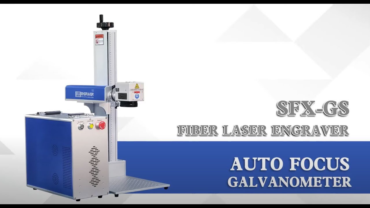 SFX Laser Auto Focus Fiber Laser Engraver 丨JPT Auto Focus Fiber Laser ...