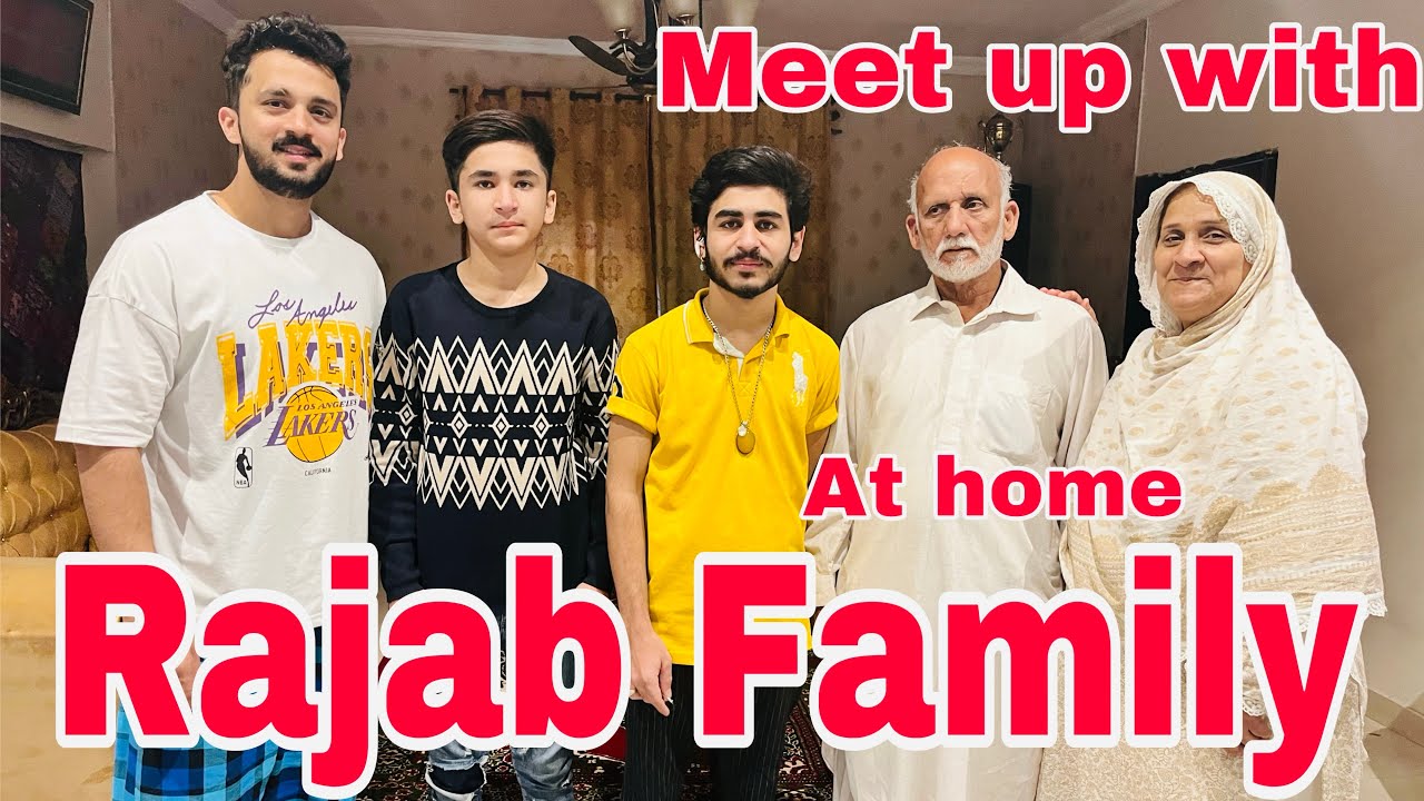 Meet with Rajab Family / #rajab #family #foryou #youtube #trending # ...