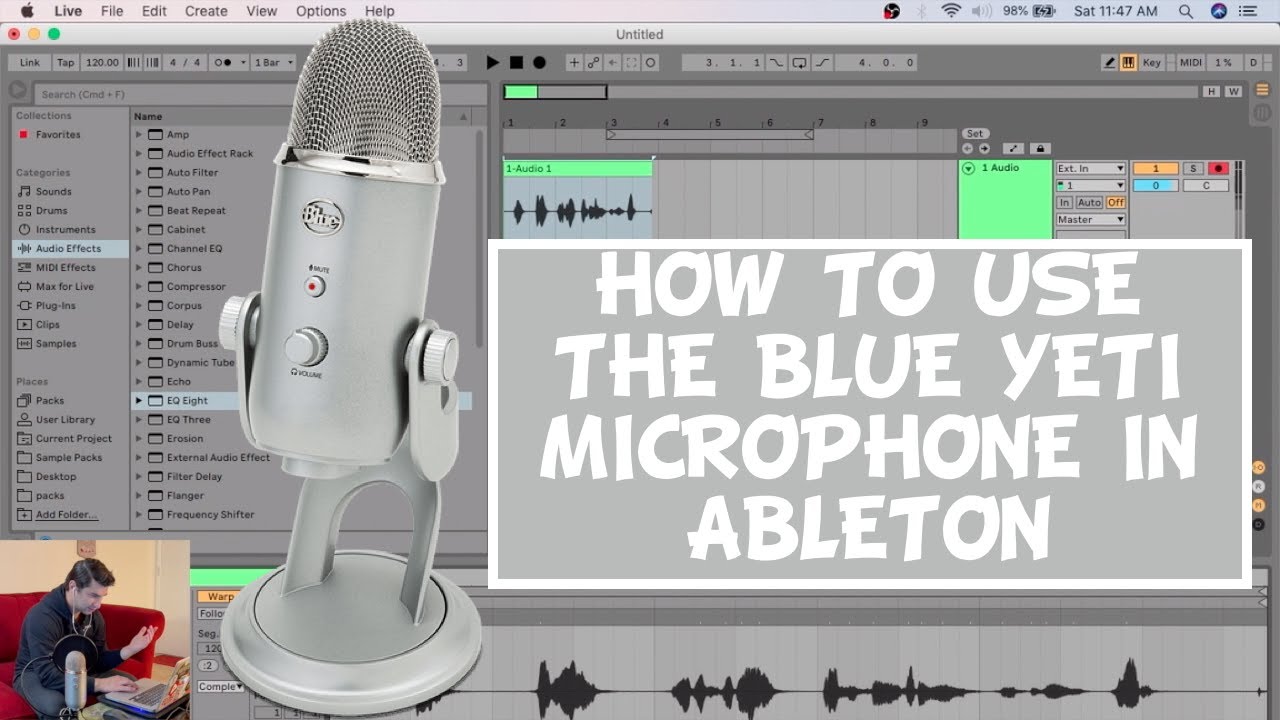 How to Use the Blue Yeti Microphone in Ableton Tutorial - YouTube