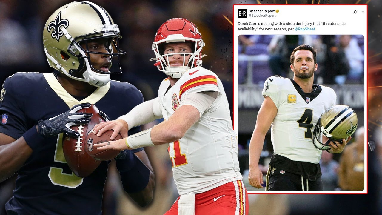 Derek Carr Injury: Should the Saints Sign a Veteran or Draft a QB ...